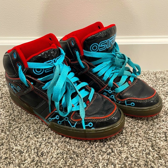 Osiris | Shoes | Osiris Mens High Top Skateboarding Shoes Size 75 ...